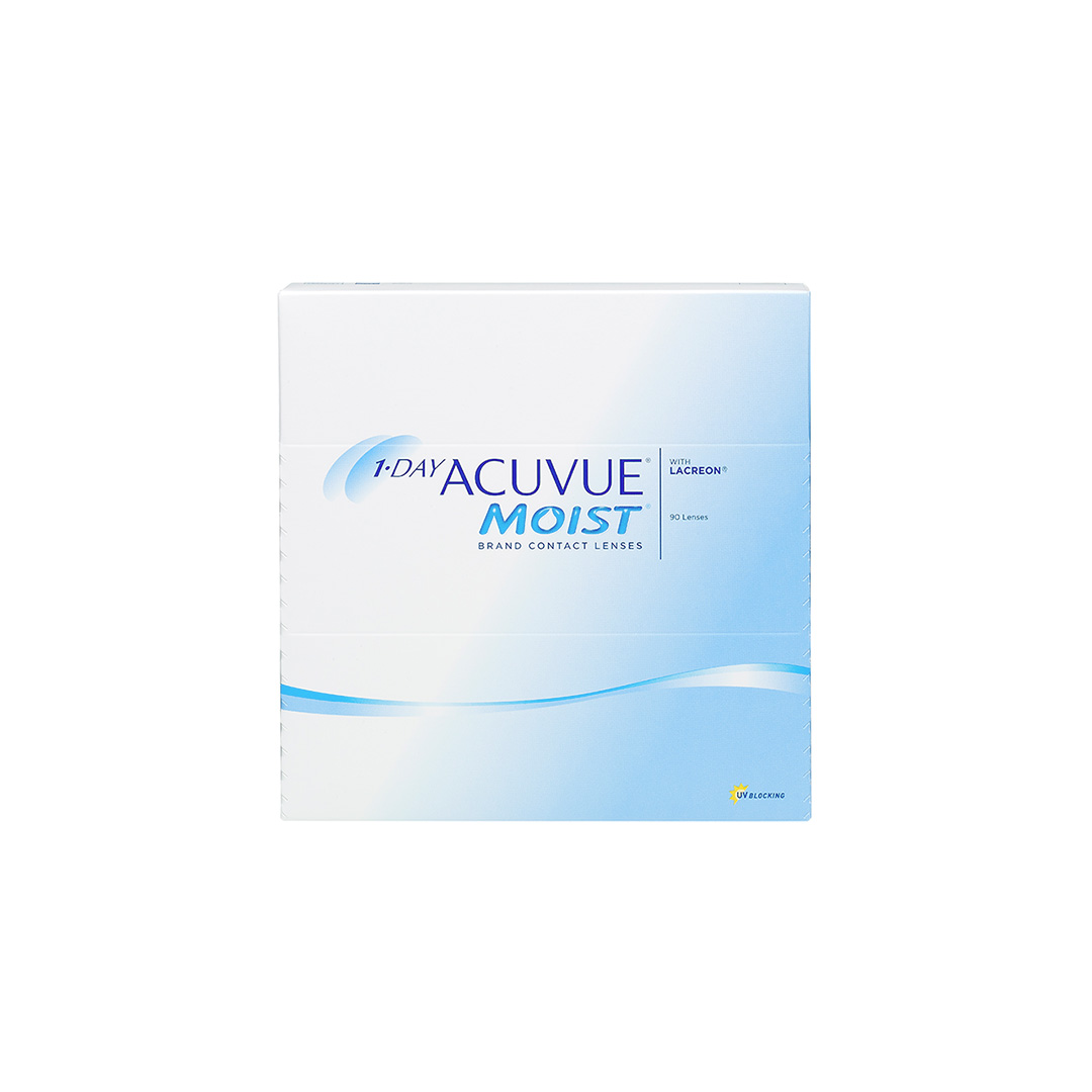 Acuvue Moist Daily 90 pack | Buy Contact Lenses Australia